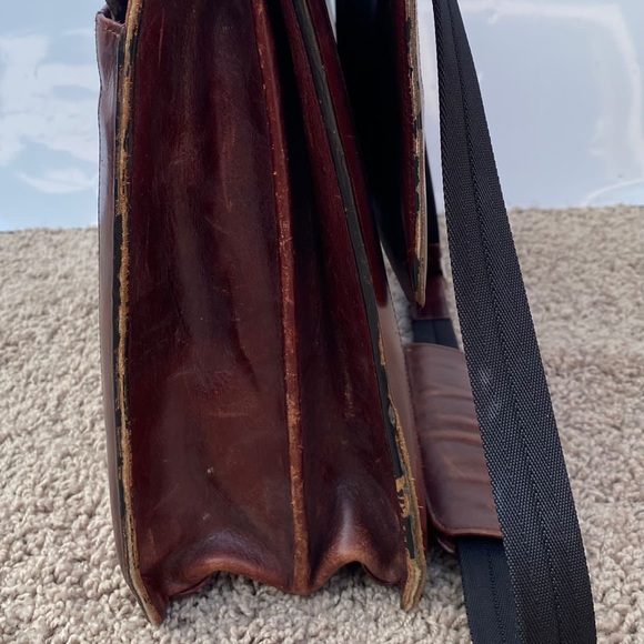 Bosca | Bags | Bosca Leather Professional Business Briefcase Bag | Poshmark